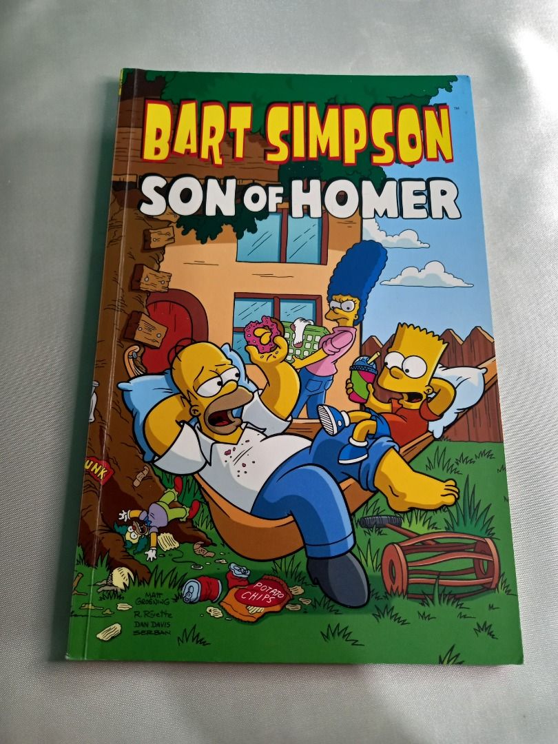 Bart Simpson Comic Book "Son of Homer", Hobbies & Toys, Books ...