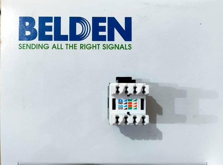 Belden Cat6 Information Outlet I/O, Computers & Tech, Parts ...