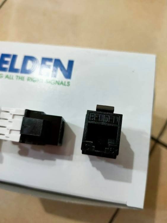 Belden Cat6 Information Outlet I/O, Computers & Tech, Parts ...