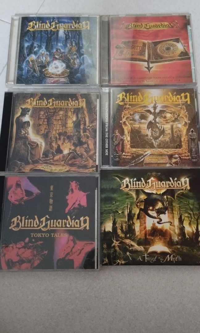 Blind Guardian CDs set, Hobbies & Toys, Music & Media, CDs & DVDs on Carousell