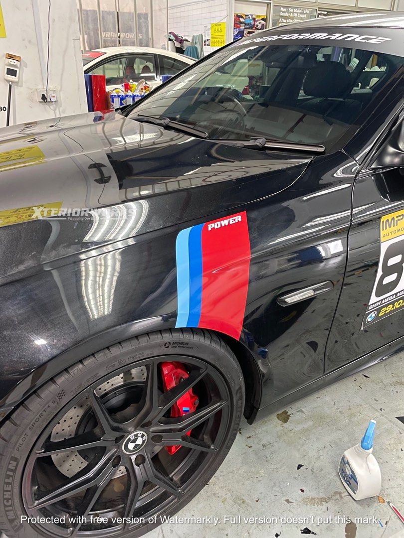 BMW Strip, BMW M performance Strip,BMW F10 M performance strip, Car ...