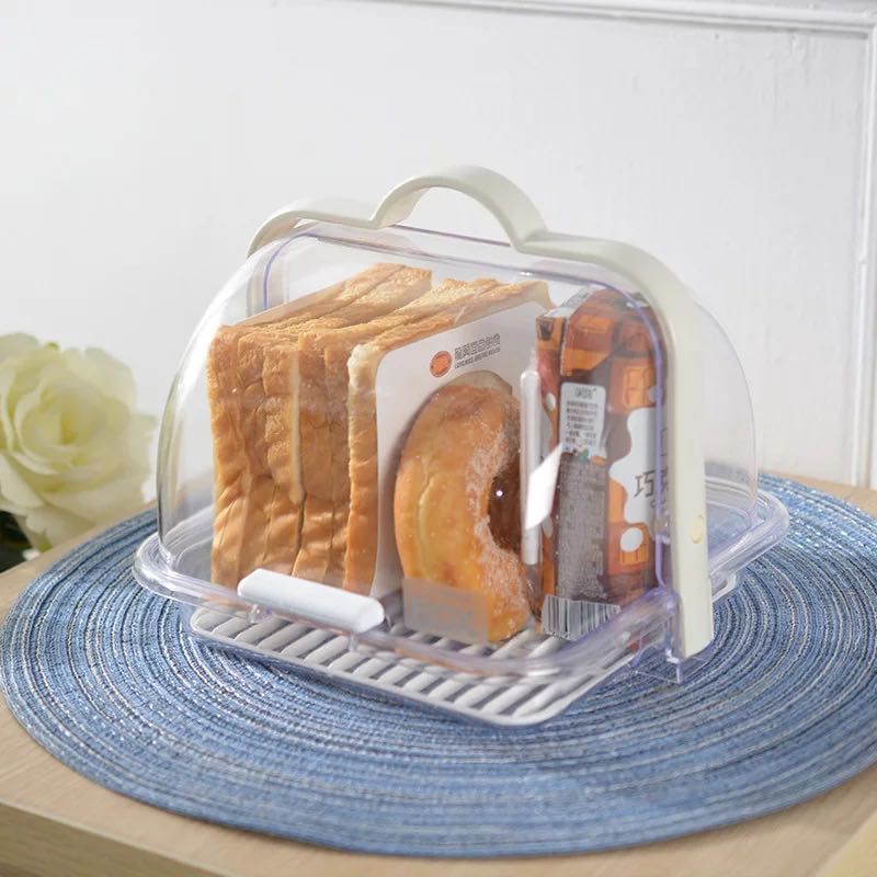 Bread Box Clear Acrylic Bread Box with cover Minimalist Box, Food ...