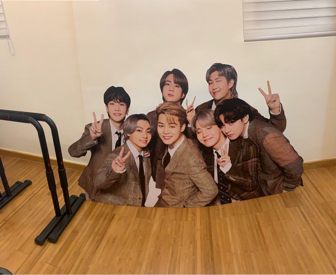 BTS STANDEE FOR RENT (half body) - LIFE SIZE, Hobbies & Toys ...