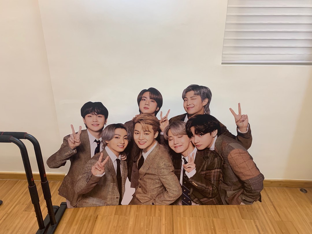 BTS STANDEE FOR RENT (half body) - LIFE SIZE, Hobbies & Toys ...