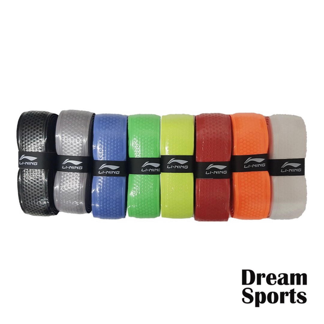 [BUNDLE OF 3] LI-NING GP17 Badminton Grip Series, Sports Equipment ...