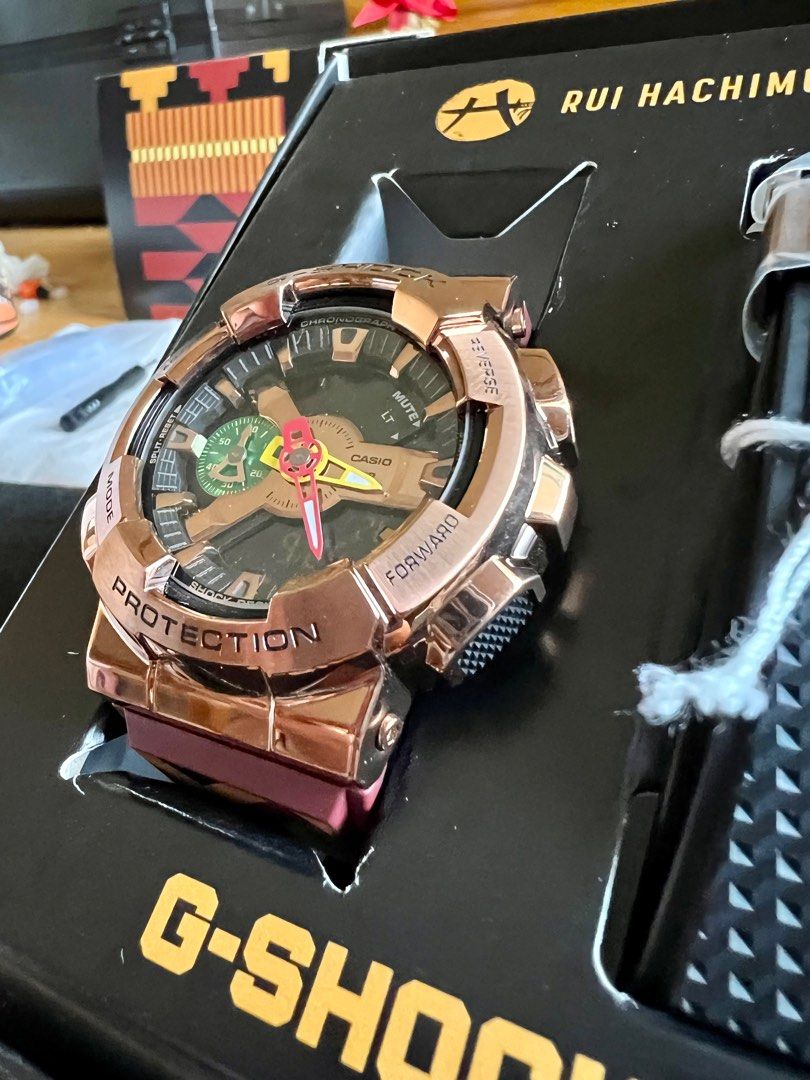 Casio G-SHOCK by RUI HACHIMURA Japan Limited Edition (GM-110RH-1AJR ...