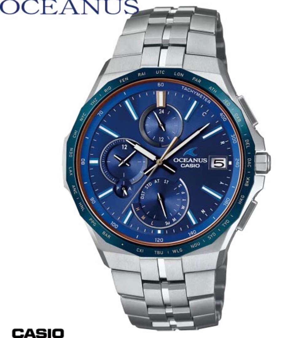 CASIO OCEANUS Manta 手錶 OCW-S5000F-2AJF 日本代購, 男裝, 手錶及配件, 手錶 - Carousell