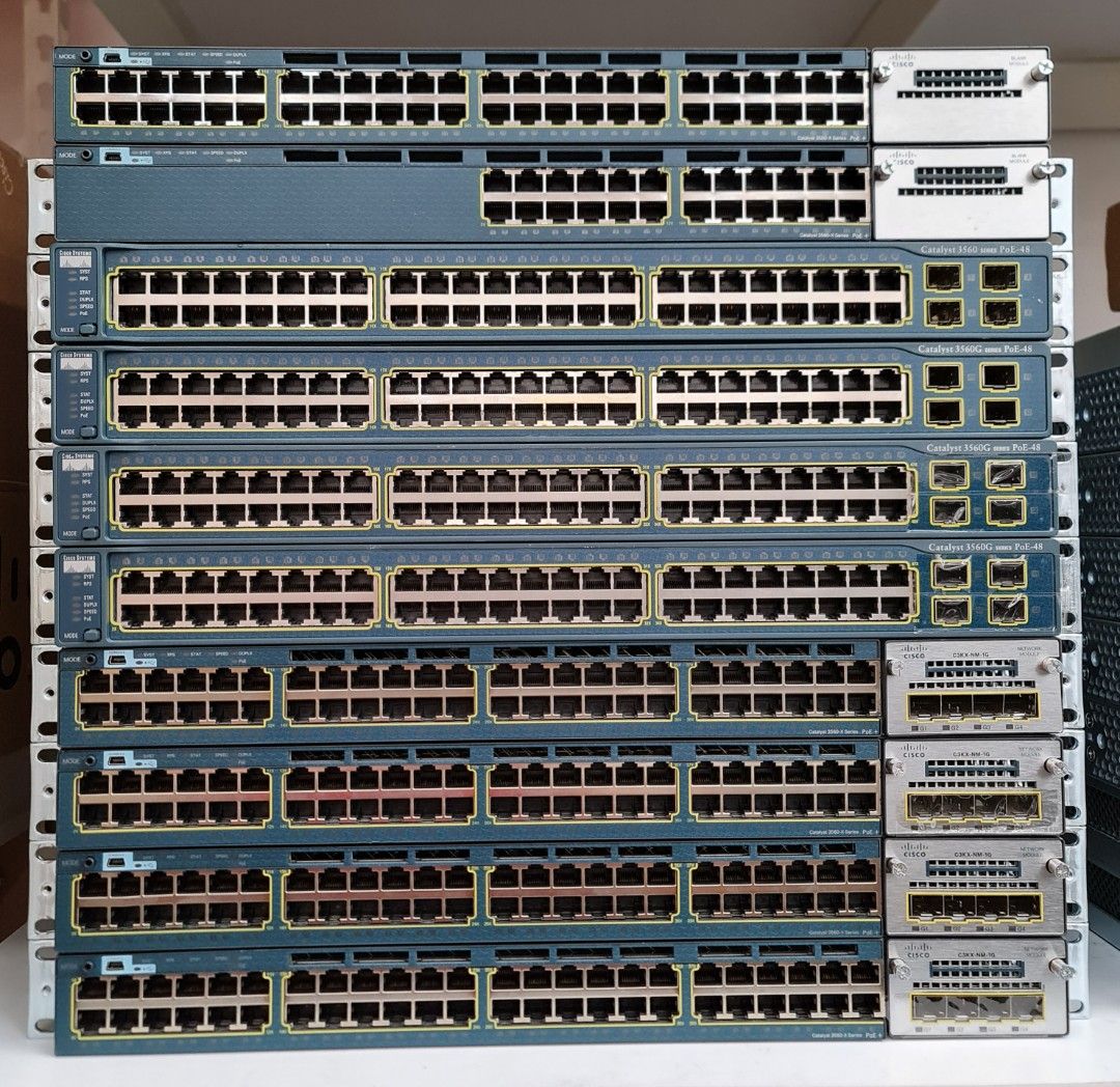 Cisco Catalyst 3560X & 3560 Series, Computers & Tech, Office & Business ...