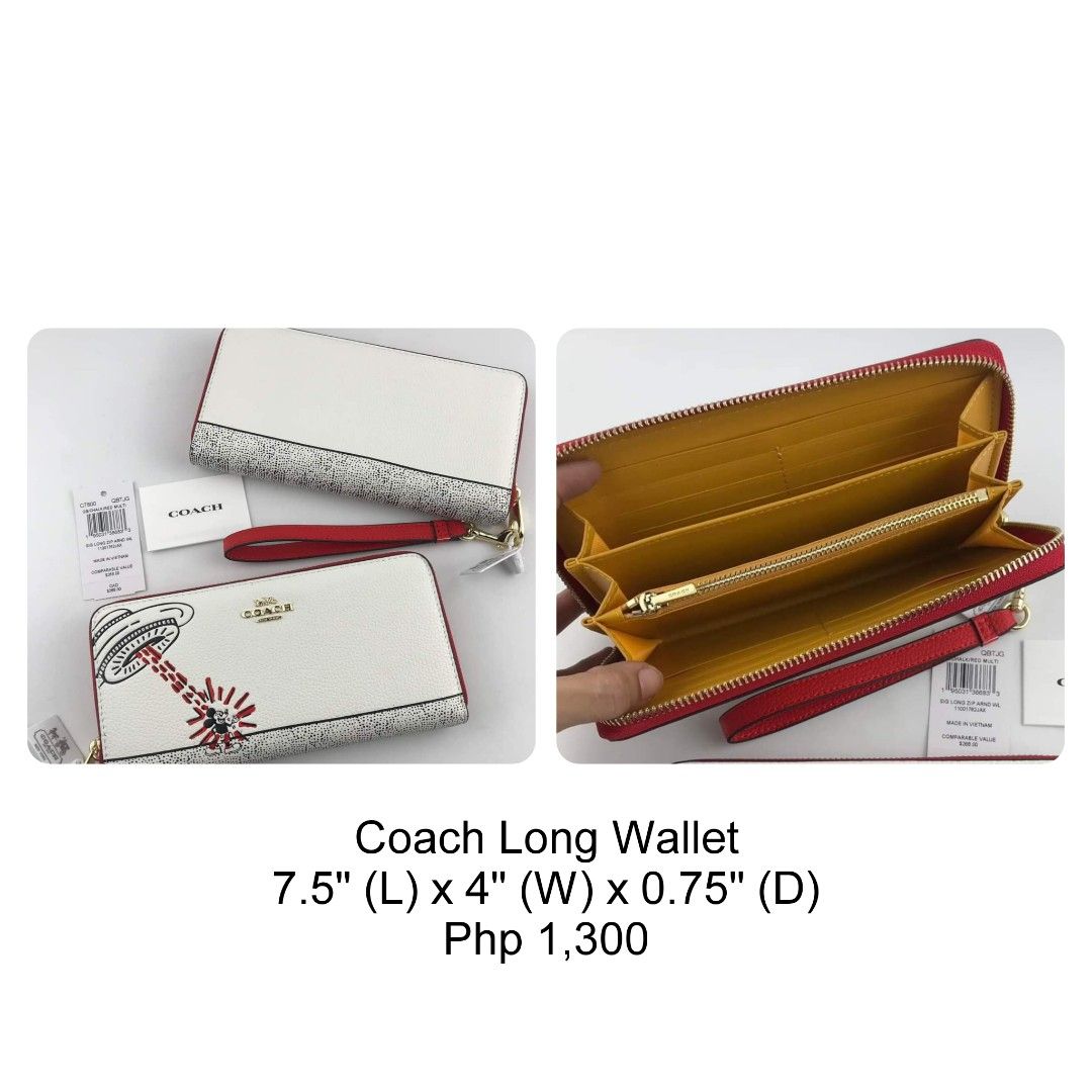 Coach MM Long Wallet, Women's Fashion, Bags & Wallets, Wallets & Card holders on Carousell