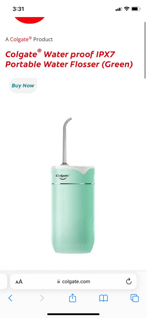 Colgate Water Flosser, Beauty & Personal Care, Oral Care on Carousell