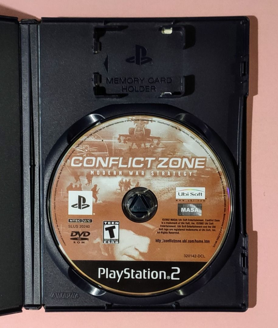 Conflict Zone Modern War Strategy - [PS2 Game] [NTSC / ENGLISH Language ...