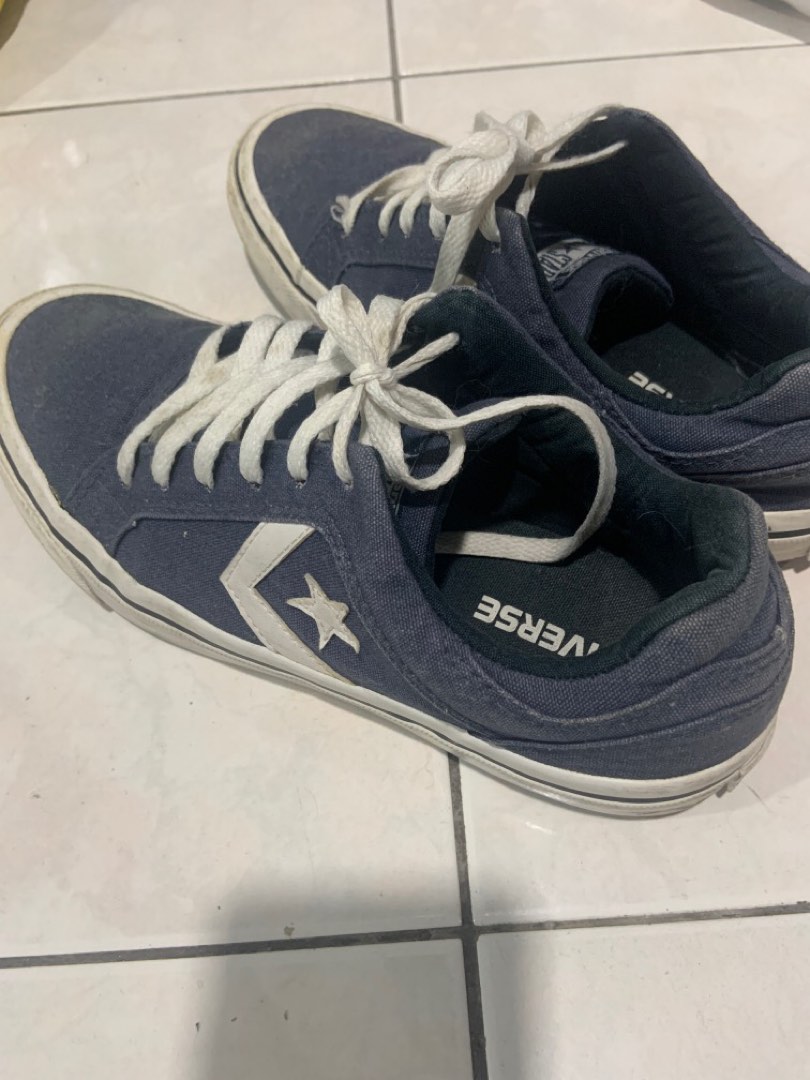 Converse one star blue, Women's Fashion, Footwear, Sneakers on Carousell