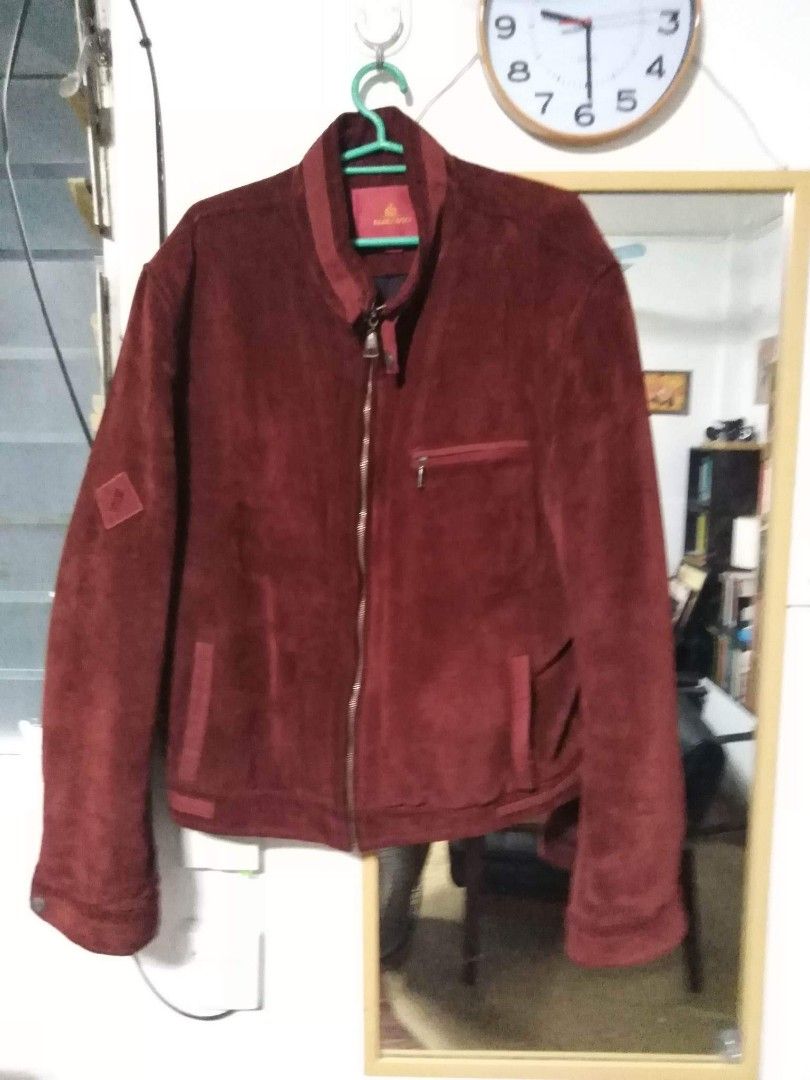 CORDUROY JACKET RED, Men's Fashion, Coats, Jackets and Outerwear on ...