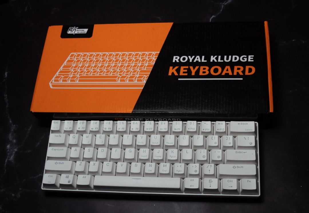 Custom Gaming Keyboard RK61 with lubed Feker Pandas, Computers & Tech ...