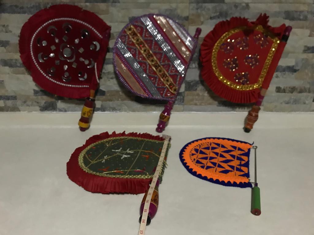 Decorative fans, Hobbies & Toys, Stationery & Craft, Handmade Craft on ...