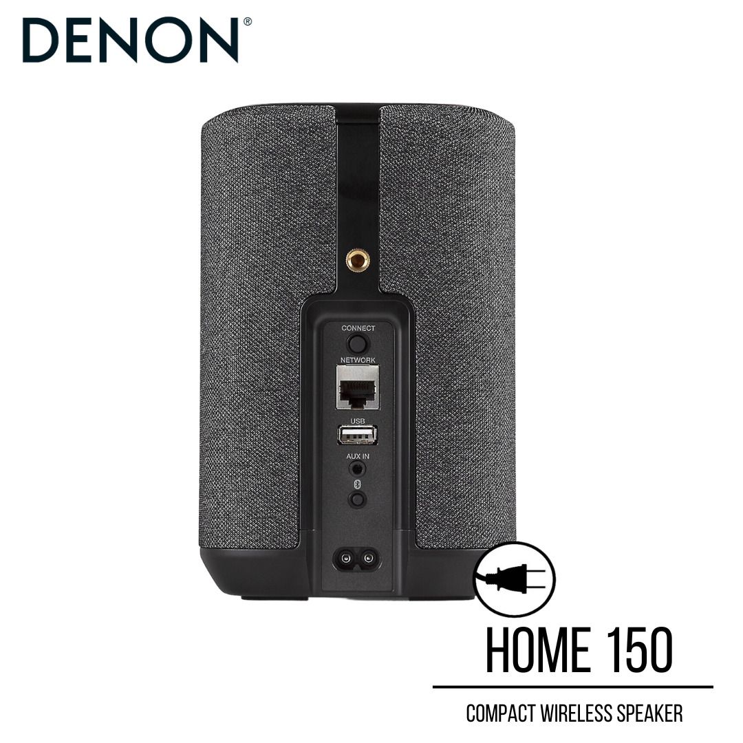 Denon Home 150 Compact Wireless Speaker, Audio, Soundbars, Speakers ...