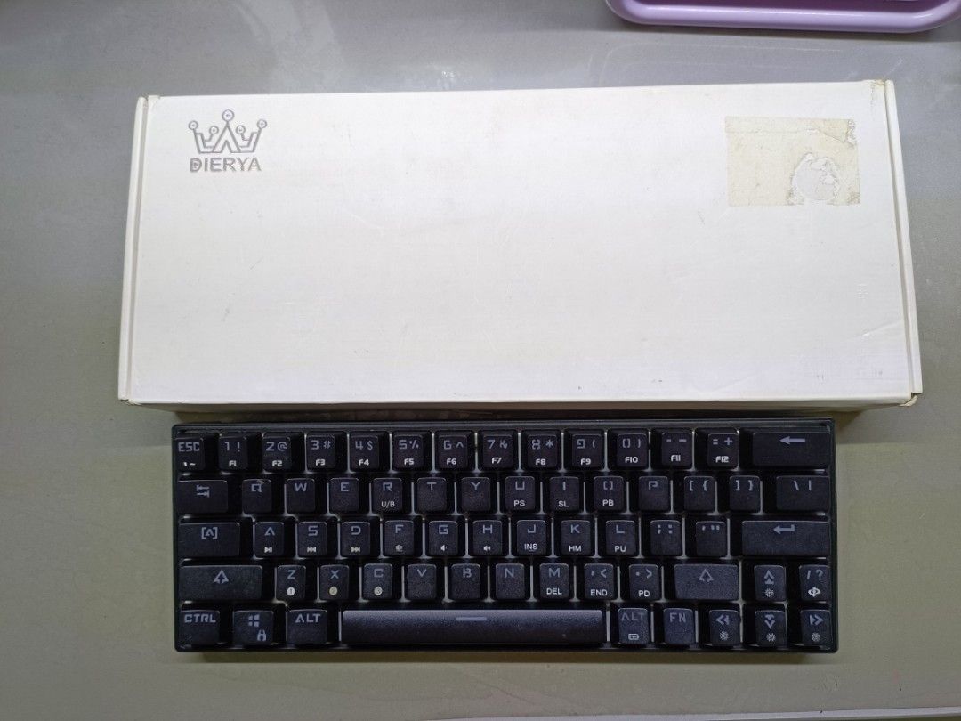 Dierya dk63 mechanical keyboard, Computers & Tech, Parts & Accessories ...