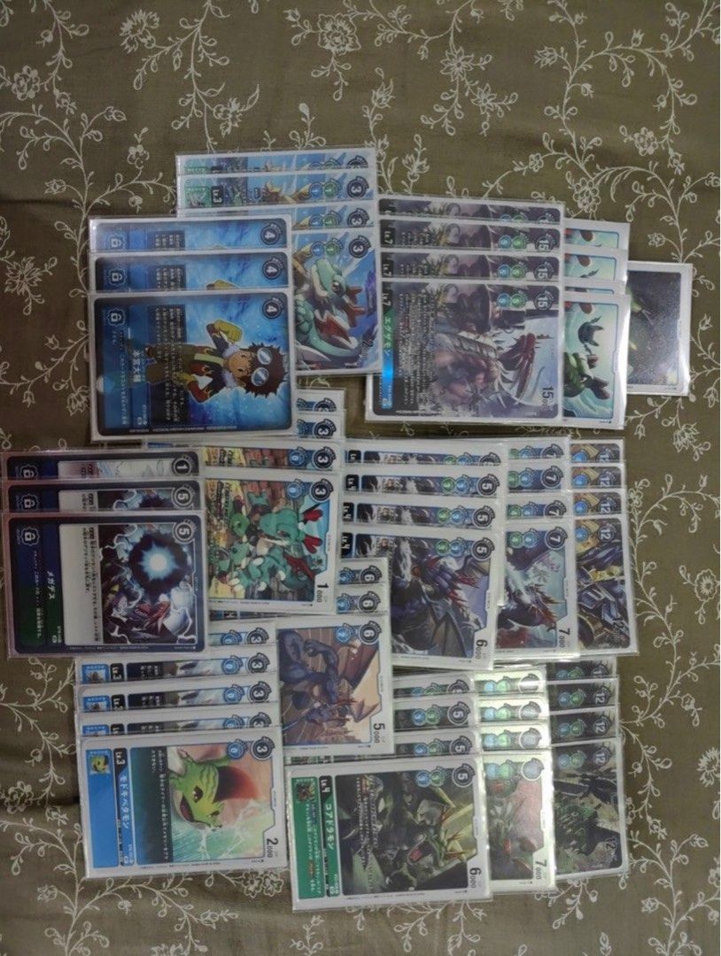Digimon TCG - EX03 examon Full AA deck, Hobbies & Toys, Toys & Games on ...