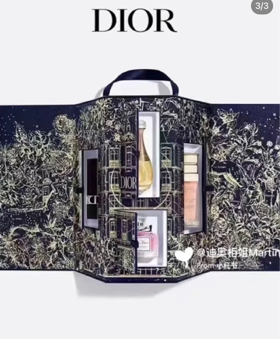 Dior Xmas 2022 mini calendar, Beauty & Personal Care, Fragrance ...