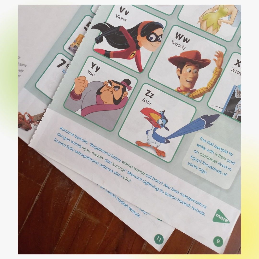 Disney English - My First Picture Dictionary Inggris-Indonesia, Buku ...