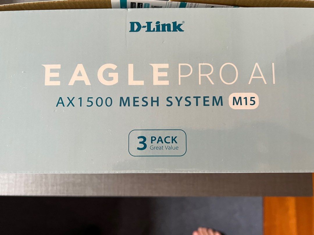 D-link Eagle Pro AI AX 1500 mesh system M15, Mobile Phones & Gadgets ...