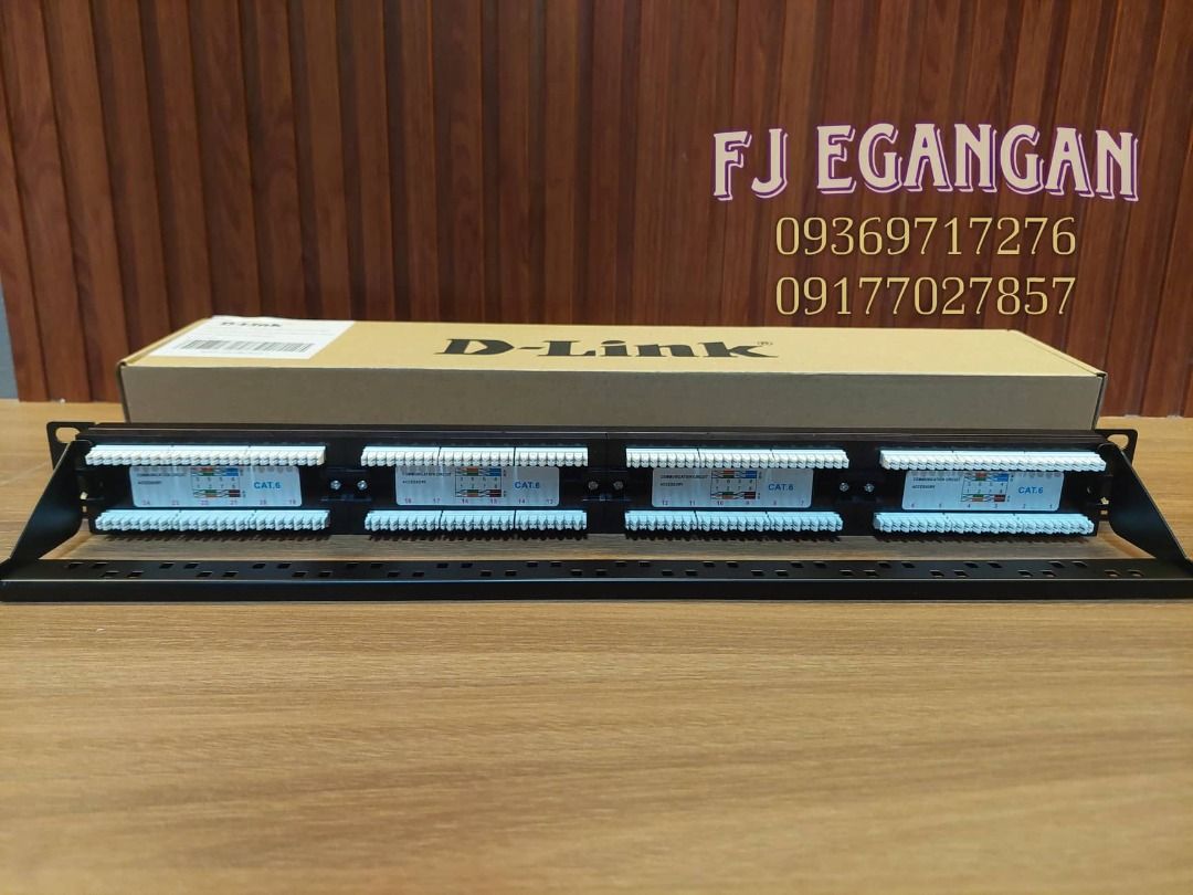 D-link Patch panel cat6 24 ports | Dlink patchpanel 24 ports, Computers ...