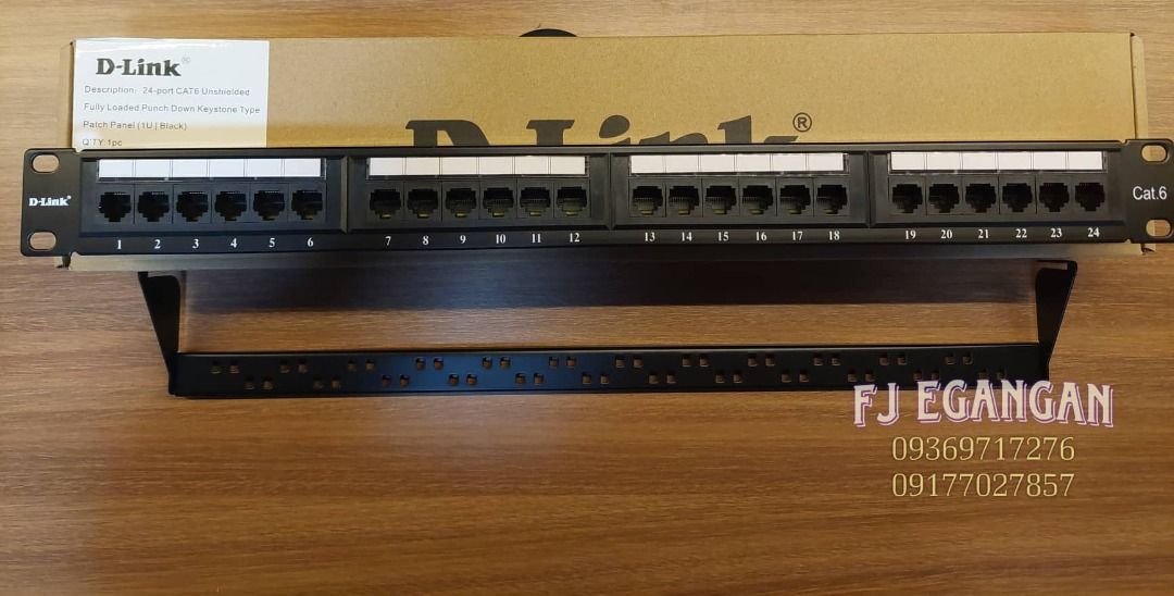 D-link Patch panel cat6 24 ports | Dlink patchpanel 24 ports, Computers ...