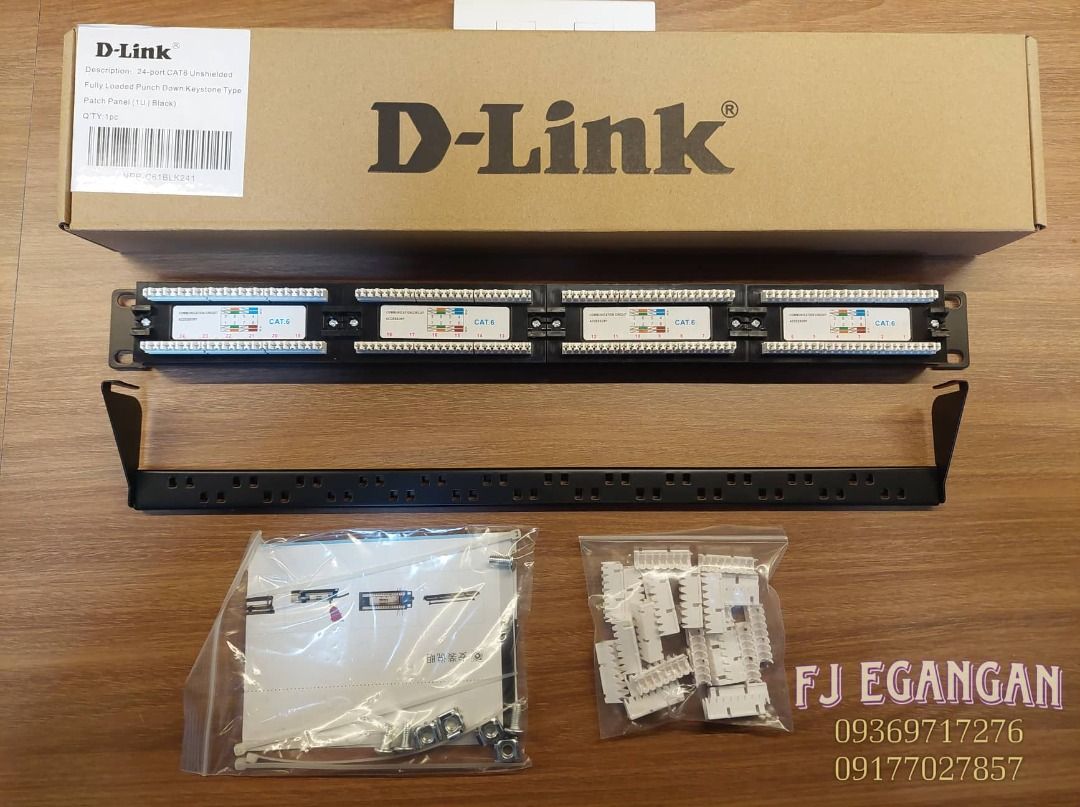 D-link Patch panel cat6 24 ports | Dlink patchpanel 24 ports, Computers ...