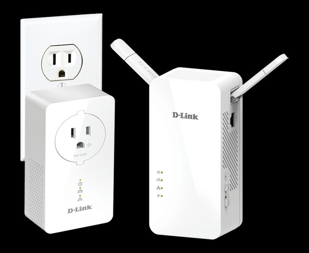 DLink PowerLine AV2 1000 Wi-Fi AC1200 Starter Kit DHP-W611AV, Computers ...