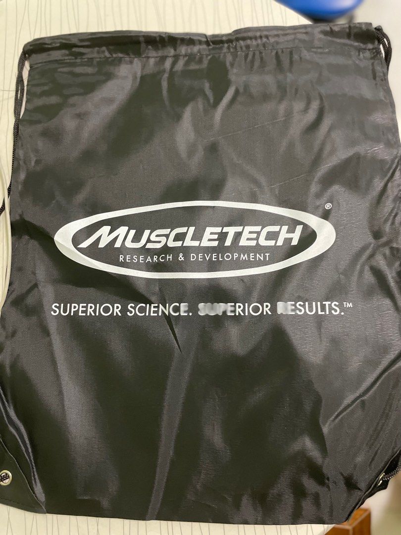 Drawstring Muscletech bag, Men's Fashion, Bags, Sling Bags on Carousell