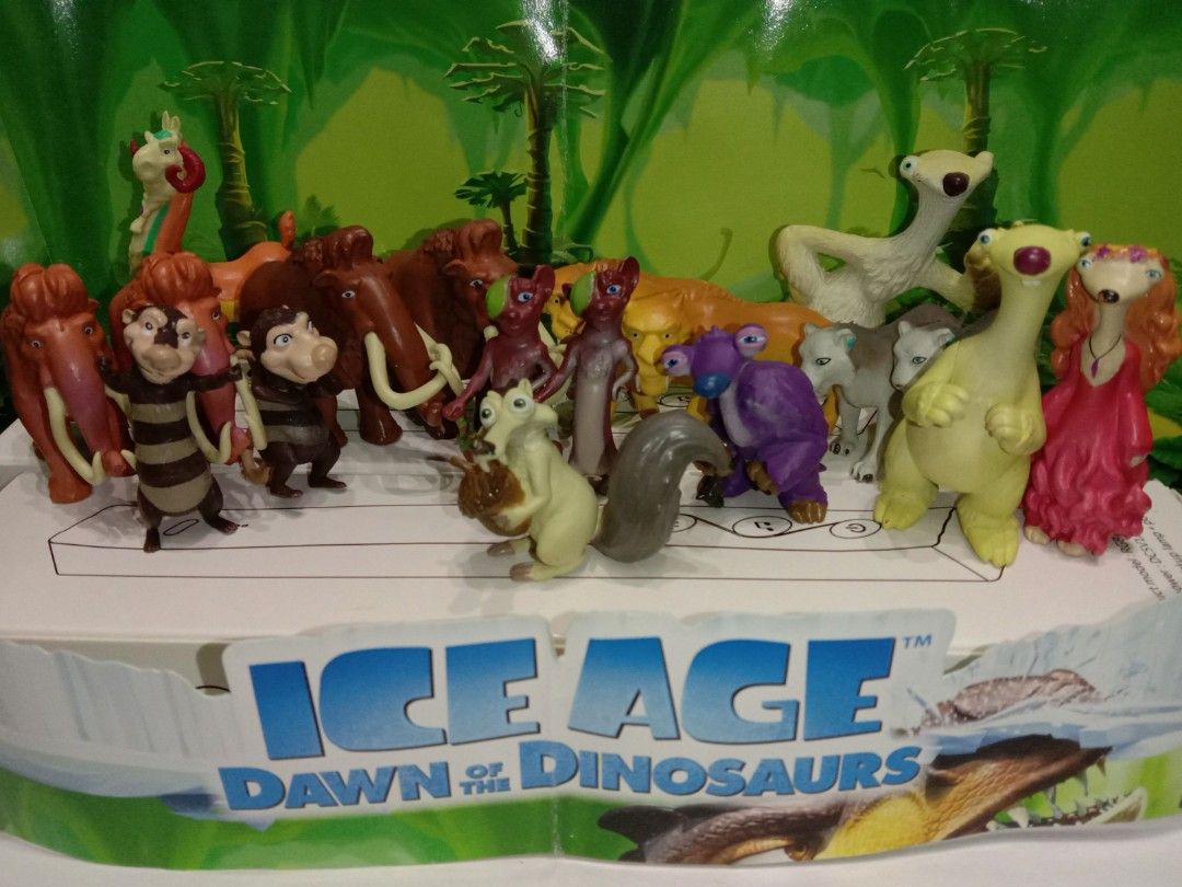 DREAMWORKS - Ice Age various characters, Hobbies & Toys, Toys & Games ...