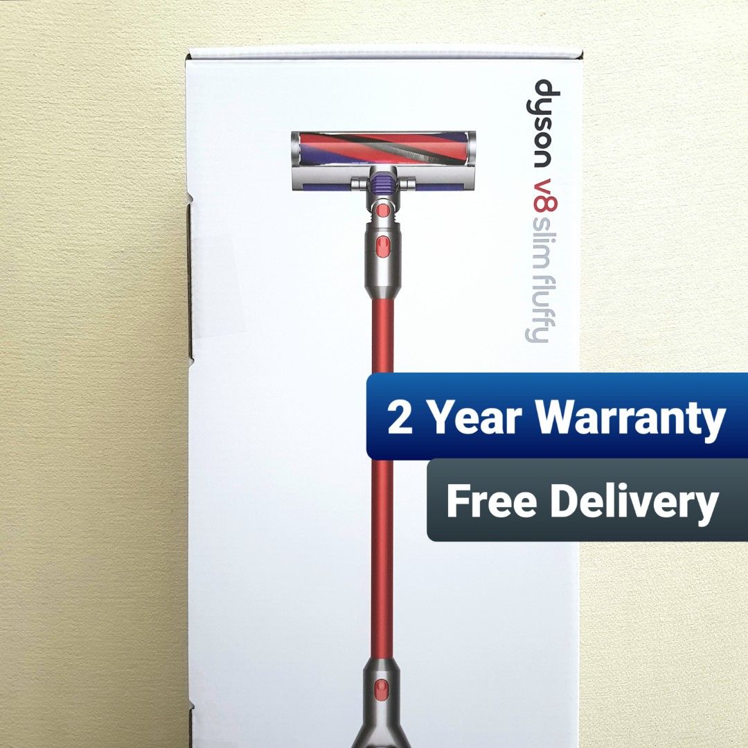 Dyson V8 Slim Fluffy Cordless Vacuum Cleaner, TV & Home Appliances ...