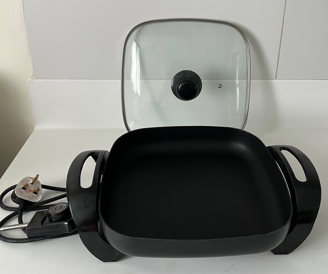 Electric Non stick Wok, TV & Home Appliances, Kitchen Appliances, BBQ ...