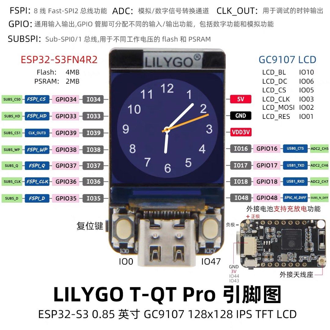 Esp32 S3 Xtensa Dual Core Lx7 Microprocessor Computers And Tech Parts And Accessories Other