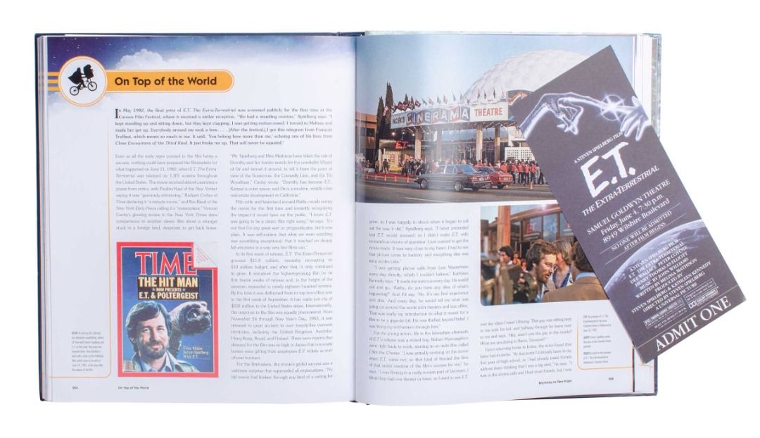 E.T.: the Extra Terrestrial: The Ultimate Visual History Hardcover Book ...