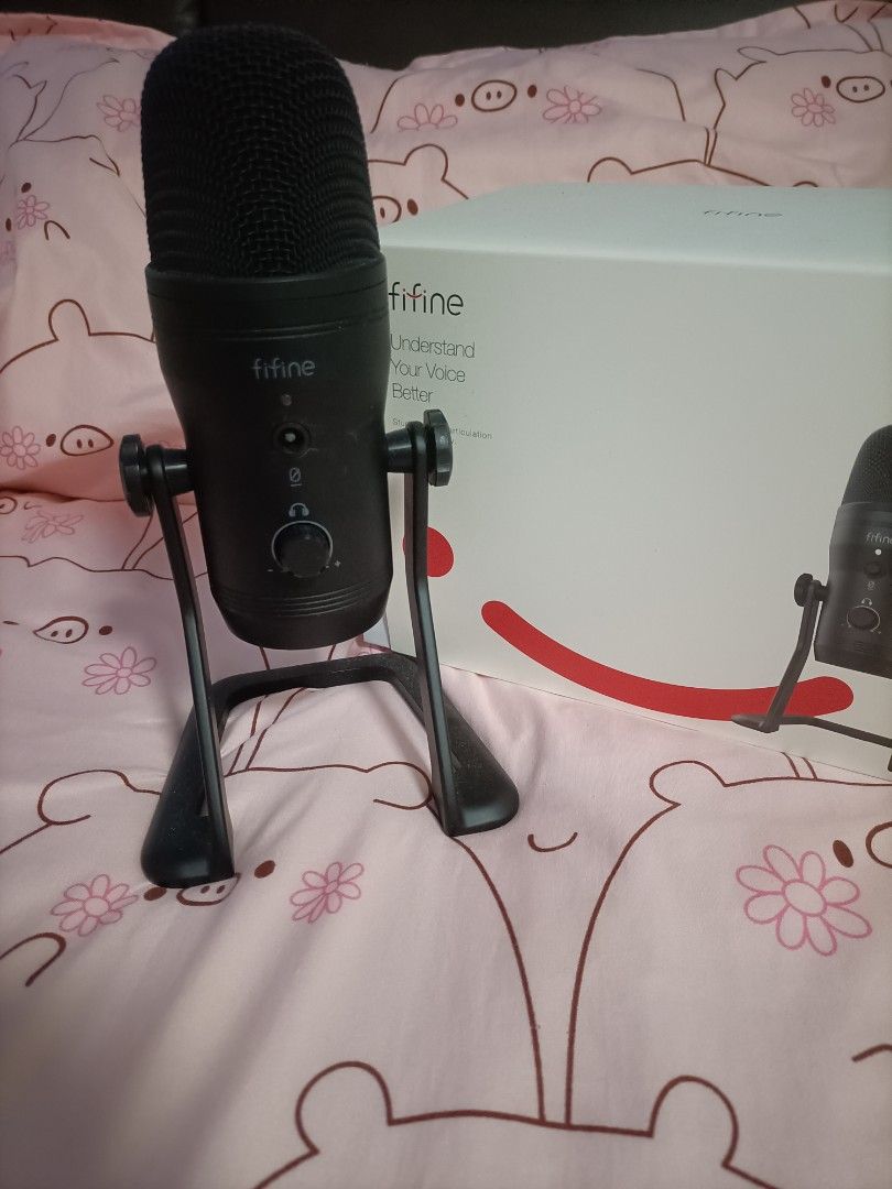 Fifine microphone, Audio, Microphones on Carousell