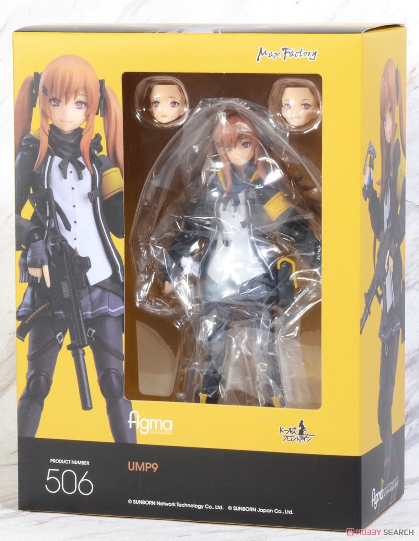 Figma No 506 Girls Frontline UMP9 ORIGINAL Japan Stock, Hobbies & Toys ...