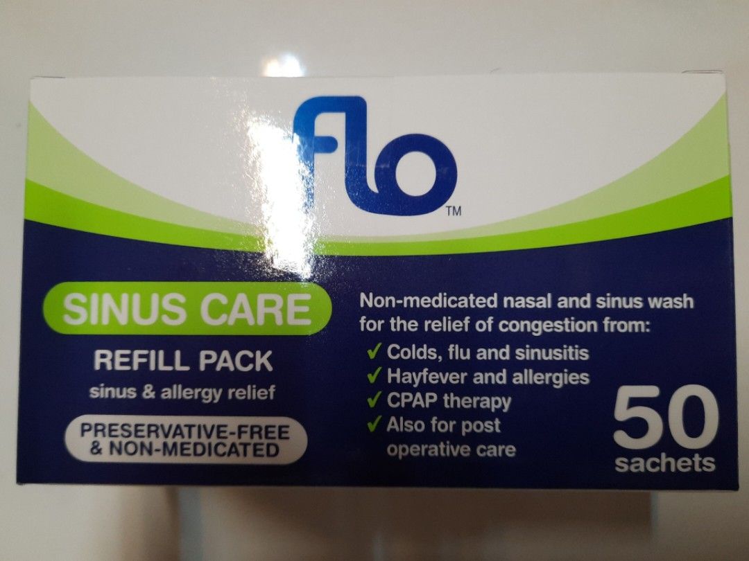 FLO Sinus Care (Refill Pack 50s), Health & Nutrition, Medical Supplies ...