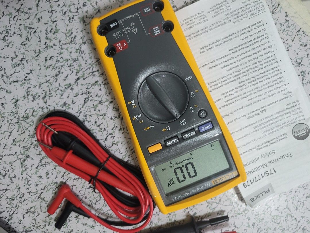 FLUKE 177 TRUE RMS MULTIMETER, Commercial & Industrial, Construction ...