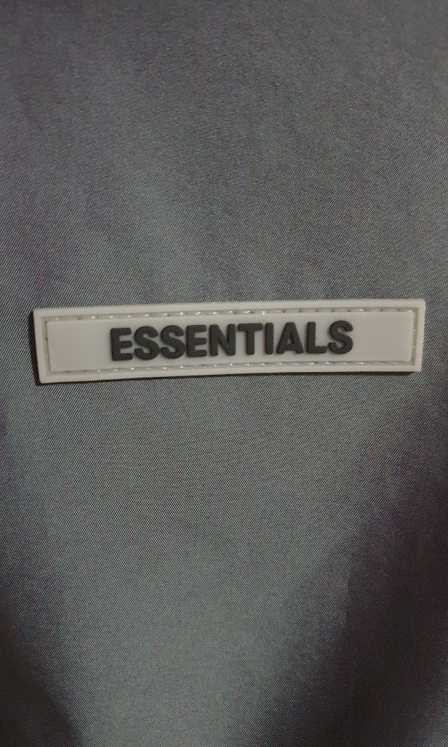 FOG Essentials Iridescent Half Zip Track Jacket, Men's Fashion, Coats ...