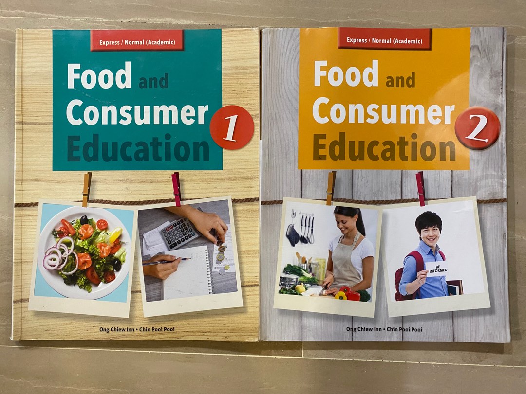 Food and Consumer Education 1&2 textbooks Express / Normal (Academic ...