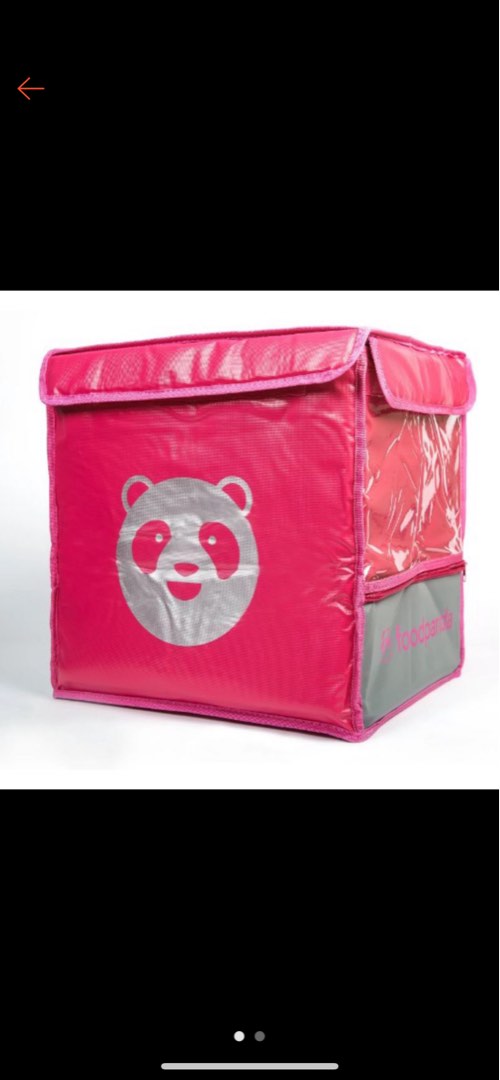 Foodpanda Thermal Bag, Motorcycles, Motorcycle Apparel on Carousell