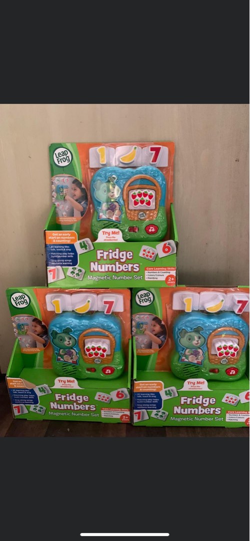 Fridge Numbers Magnetic Set, Babies & Kids, Infant Playtime on Carousell