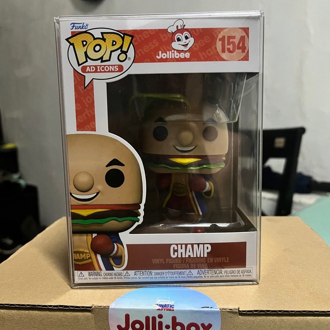 Funko Pop - Champ (Jollibee) #154, Hobbies & Toys, Toys & Games on ...