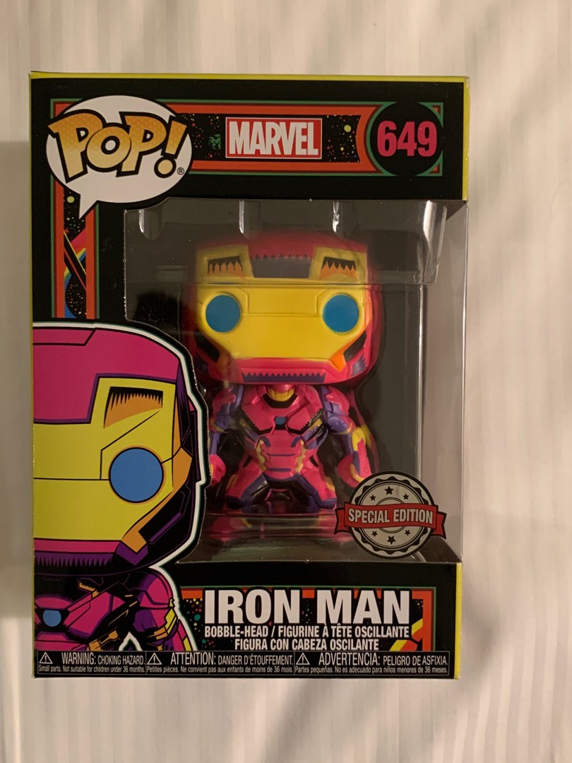 Funko Pop Iron Man #649 Special Edition (Germany Ver), Hobbies & Toys ...