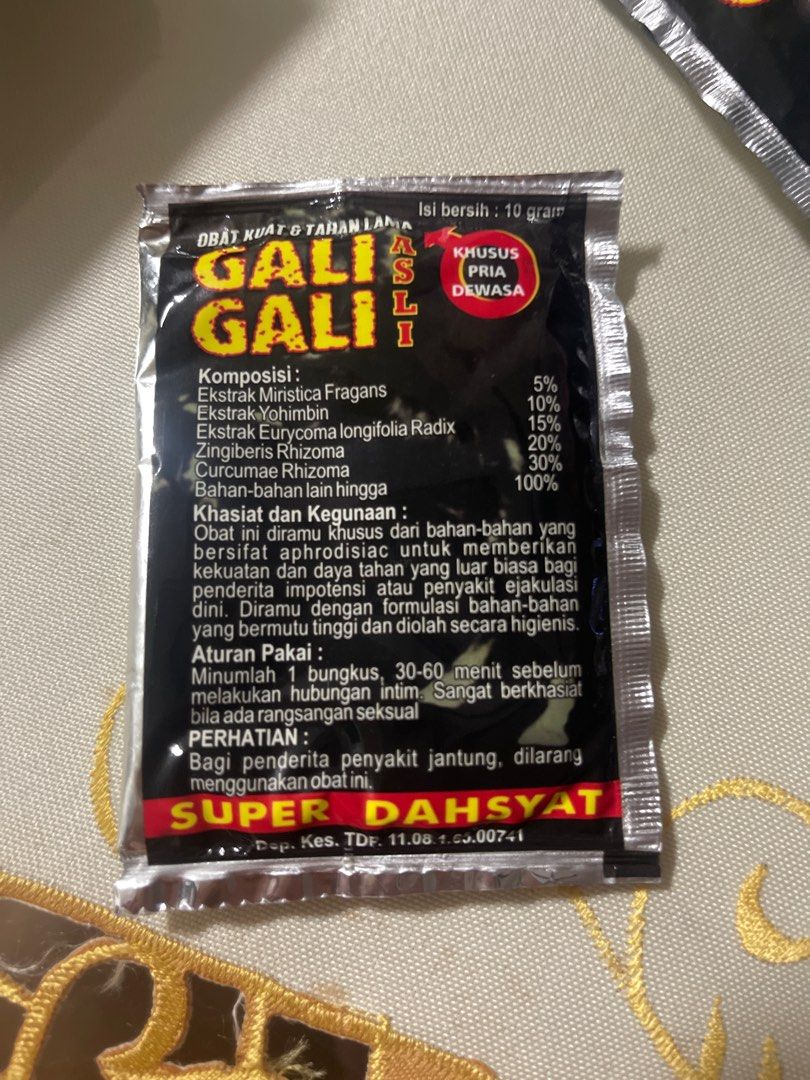 Jamu Gali2 Asli, Health & Nutrition, Health Supplements, Health Food ...