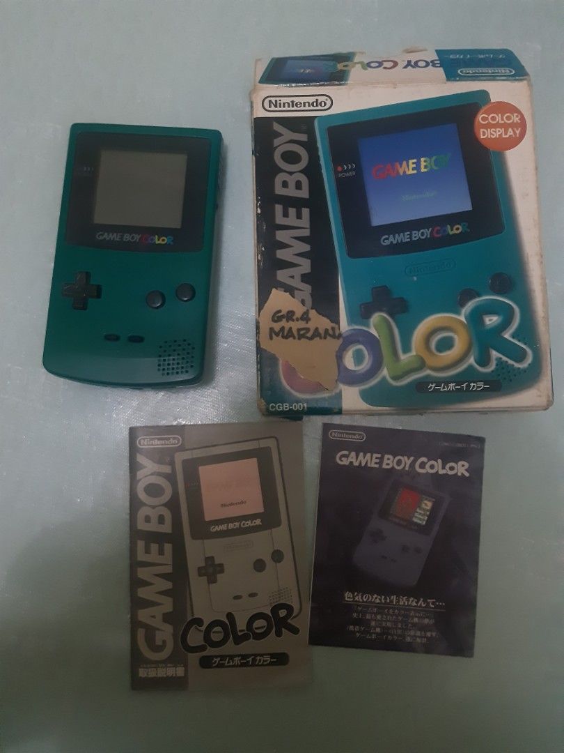 GAMEBOY ADVANCE AND COLOR, Video Gaming, Video Game Consoles, Nintendo ...