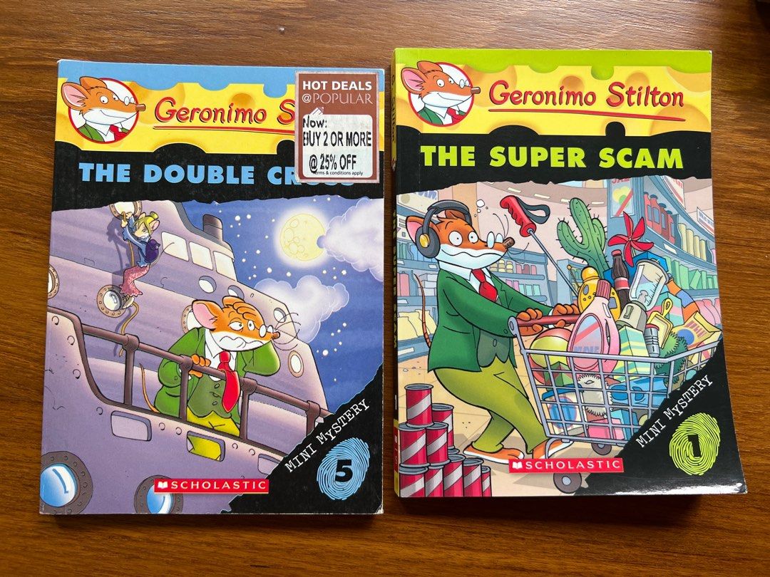 Geronimo Stilton primary school English storybook (others available too ...