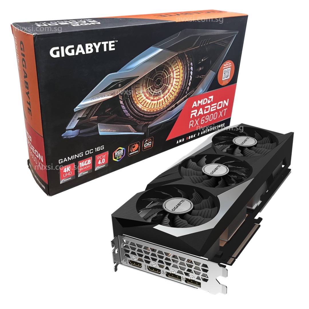 Gigabyte Radeon™ RX 6900 XT GAMING OC 16G GV-R69XTGAMING OC-16GD ...