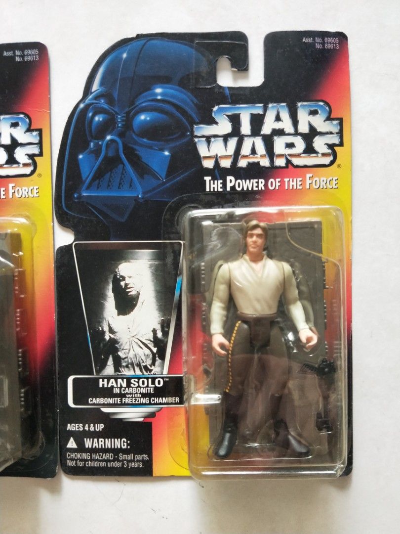 HAN SOLO VARIANT CARD (STAR WARS Carbonite Block & Carbonite Freezing ...